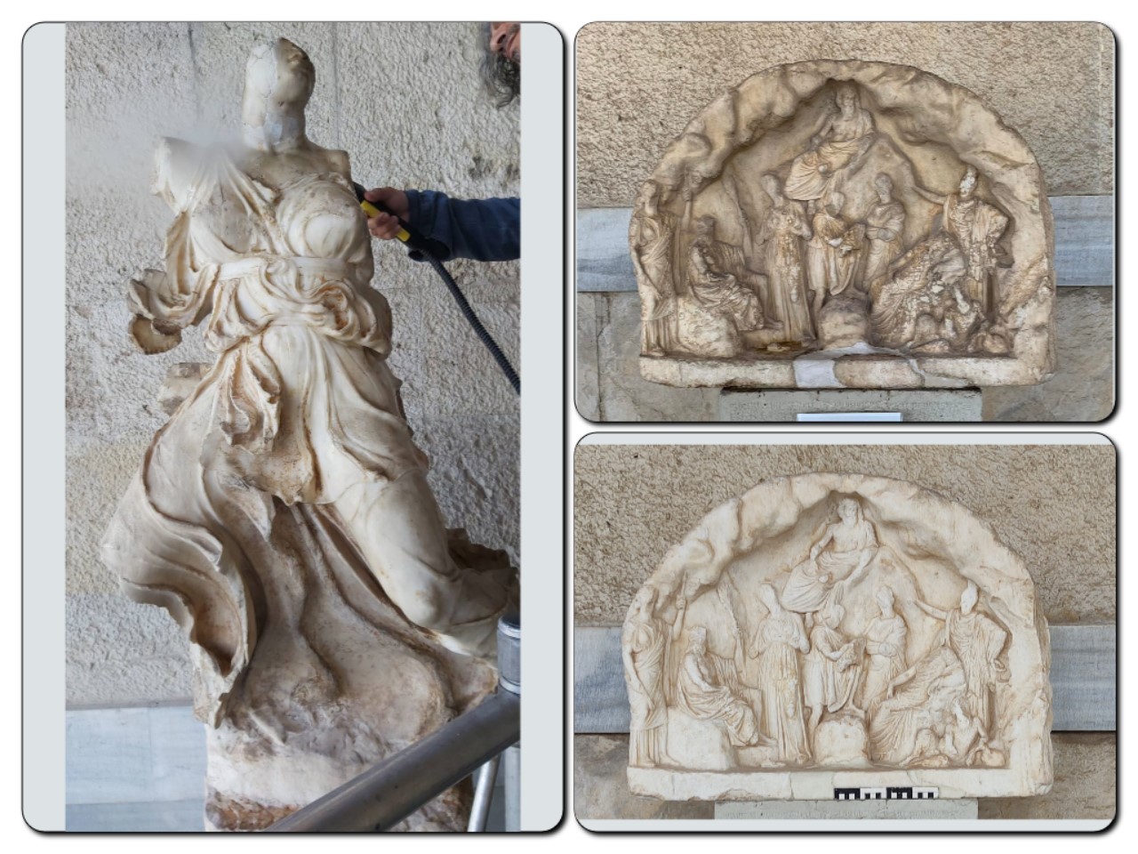 ΕΡΓΑΣΙΕΣ ΣΥΝΤΗΡΗΣΗΣ ΓΛΥΠΤΩΝ ΣΤΗΝ ΣΤΟΑ ΑΤΤΑΛΟΥ ΑΡΧΑΙΑΣ ΑΓΟΡΑΣ ΑΘΗΝΩΝ ...